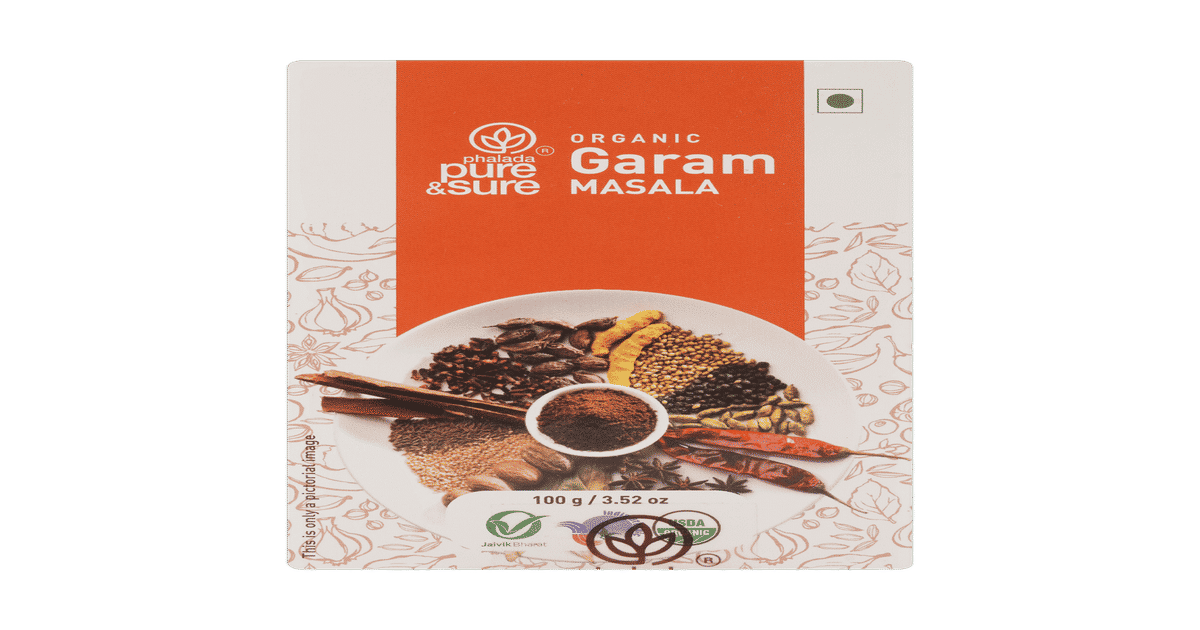 Buy Phalada Pure & Sure Organic Garam Masala Online (100 g) At Best Price