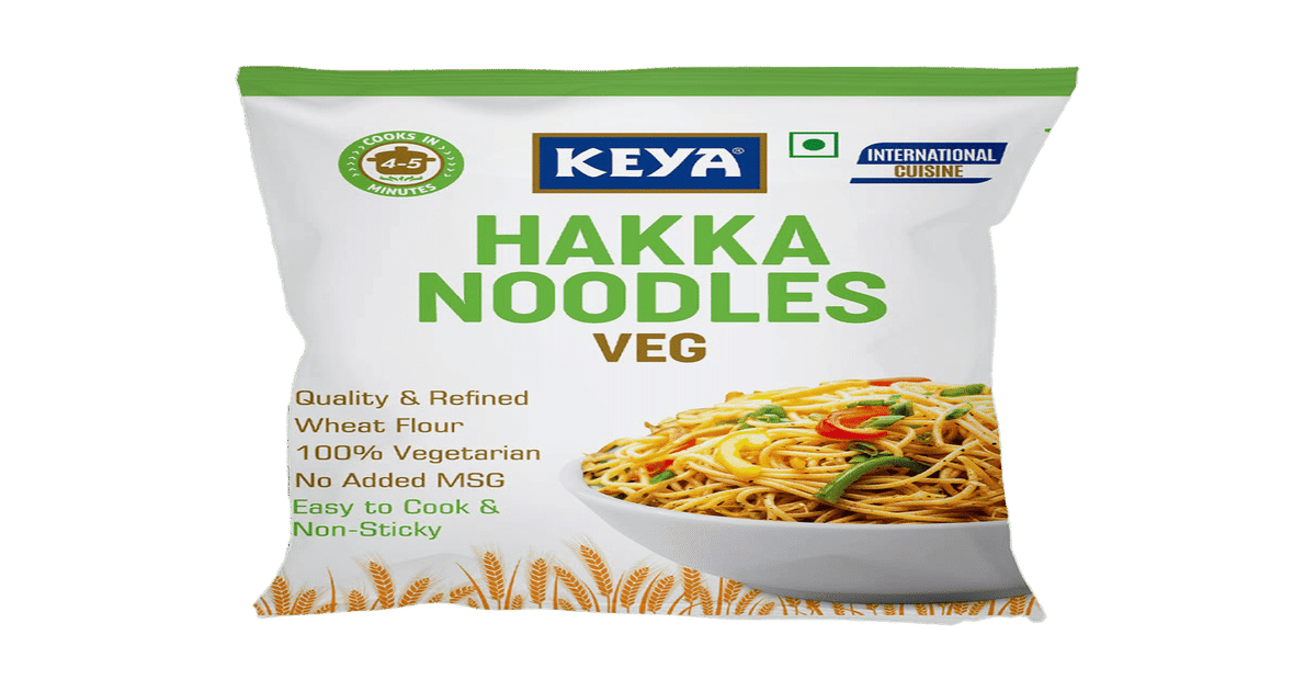 Buy keya Veg Hakka Noodles Online (150 g) At Best Price