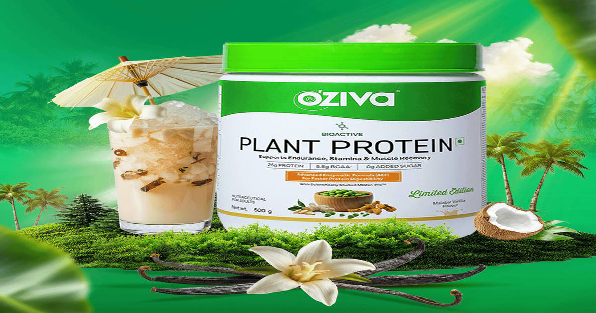 Buy OZiva Bioactive Plant Protein For Endurance And Muscle Recovery ...