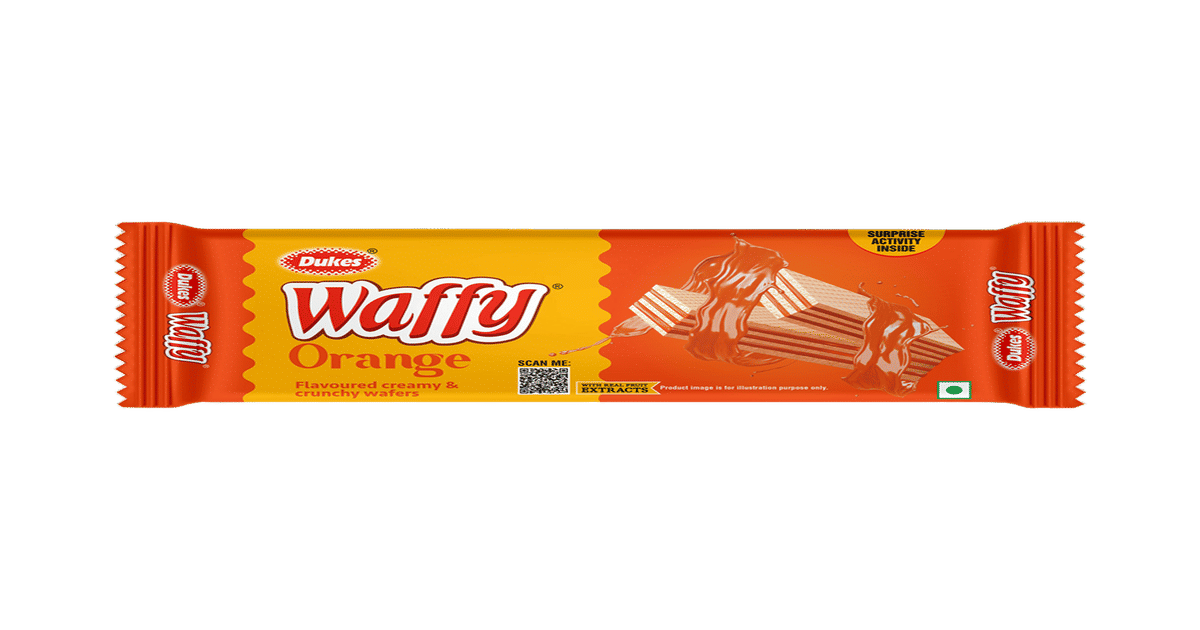 Buy Dukes Waffy Orange Wafers Online (55 g) At Best Price