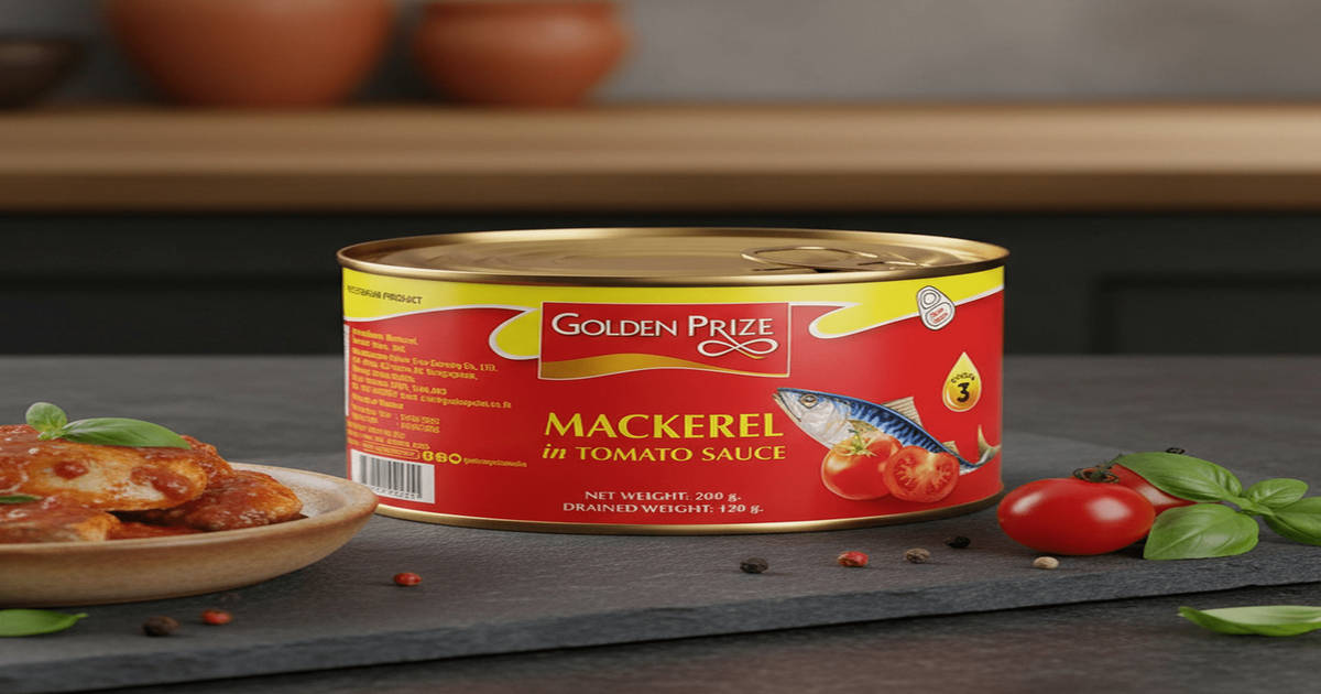Buy Golden Prize canned mackerel in tomato sauce Online (200 g) At Best ...