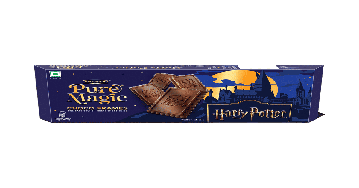 Buy Britannia Pure Magic Choco Frames Harry Potter Biscuit Online (50 g ...