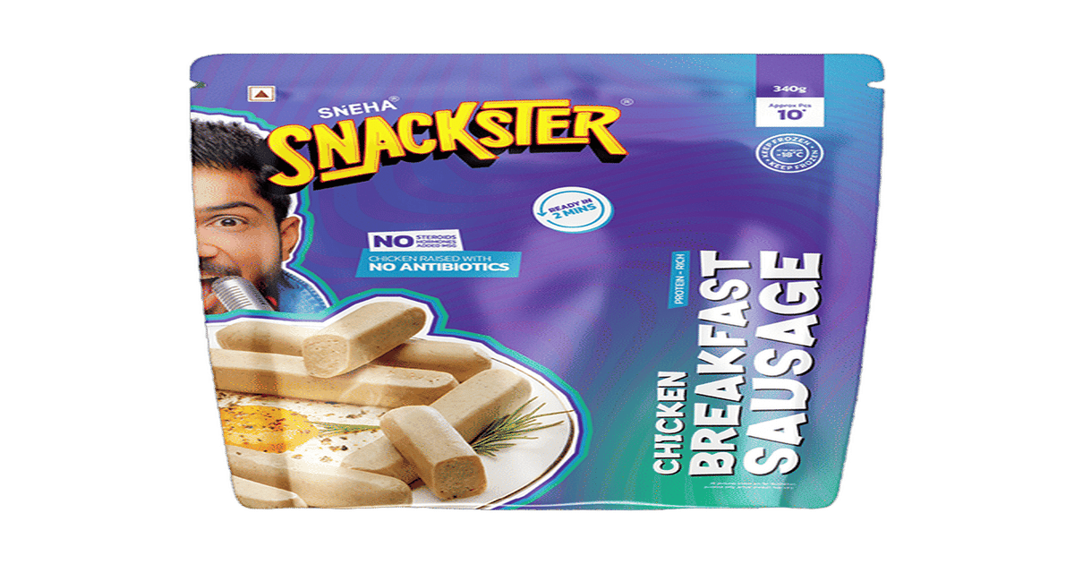 Buy Sneha Snackster Chicken Breakfast Sausage Online (340 g) At Best Price