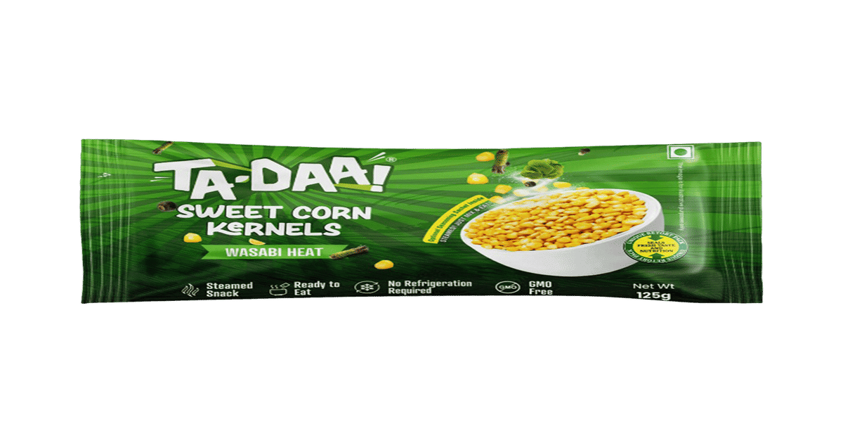 Buy Tadaa Sweet Wasabi Heat Corn Kernels Online (125 g) At Best Price