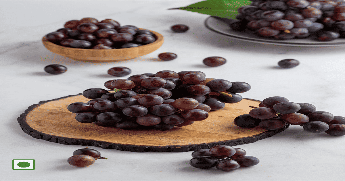 Buy Bangalore Blue Grapes (Limited Season) (Drakshi) Online (200 g) At ...