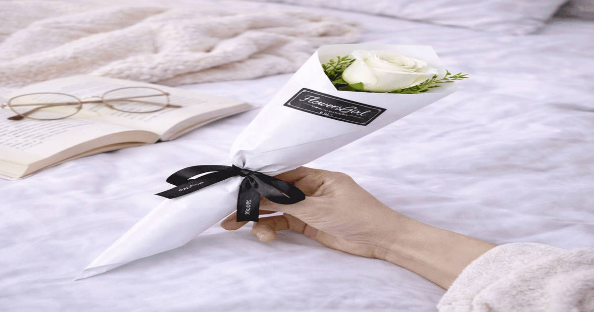 Buy Quace Best Wishes Artificial White Rose Online () At Best Price