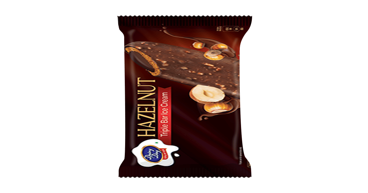 Buy Dairy Day Hazelnut Triple Bar Ice Cream Online (70 ml x 3) At Best ...