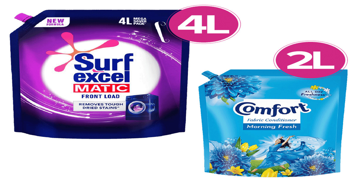 Buy Surf Excel Matic Front Load Liquid Detergent Refill Pouch And ...