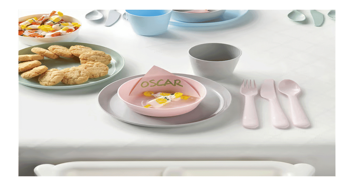 Buy IKEA KALAS Cutlery Set (18 Pieces, Polypropylene Plastic, Mixed ...