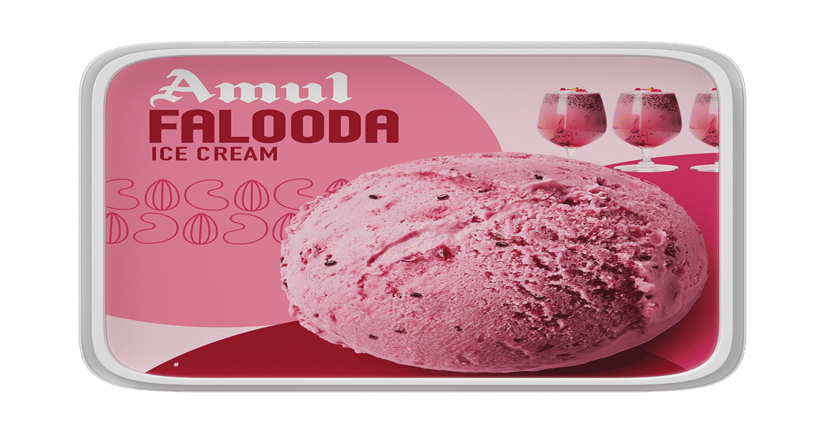 Buy Amul Falooda Ice Cream Sundae Tub Online (1 ltr) At Best Price
