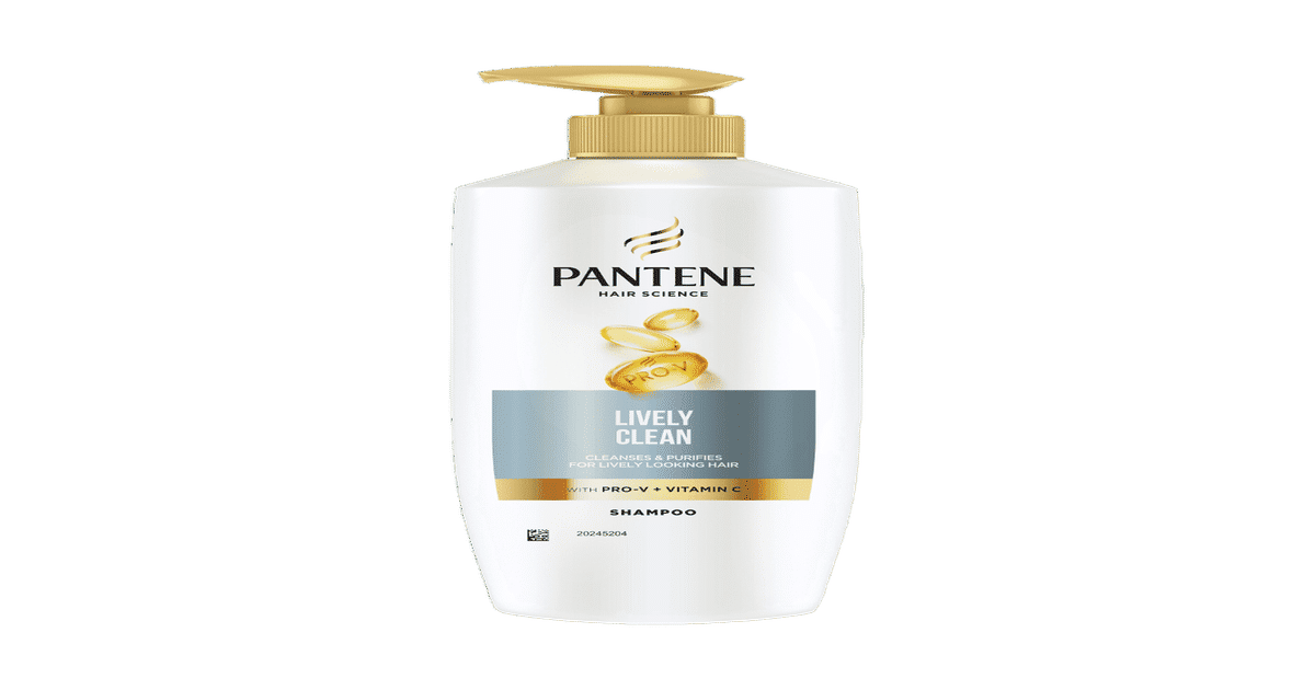 Buy Pantene Hair Science Lively Clean Shampoo With Vitamin C,Purified ...