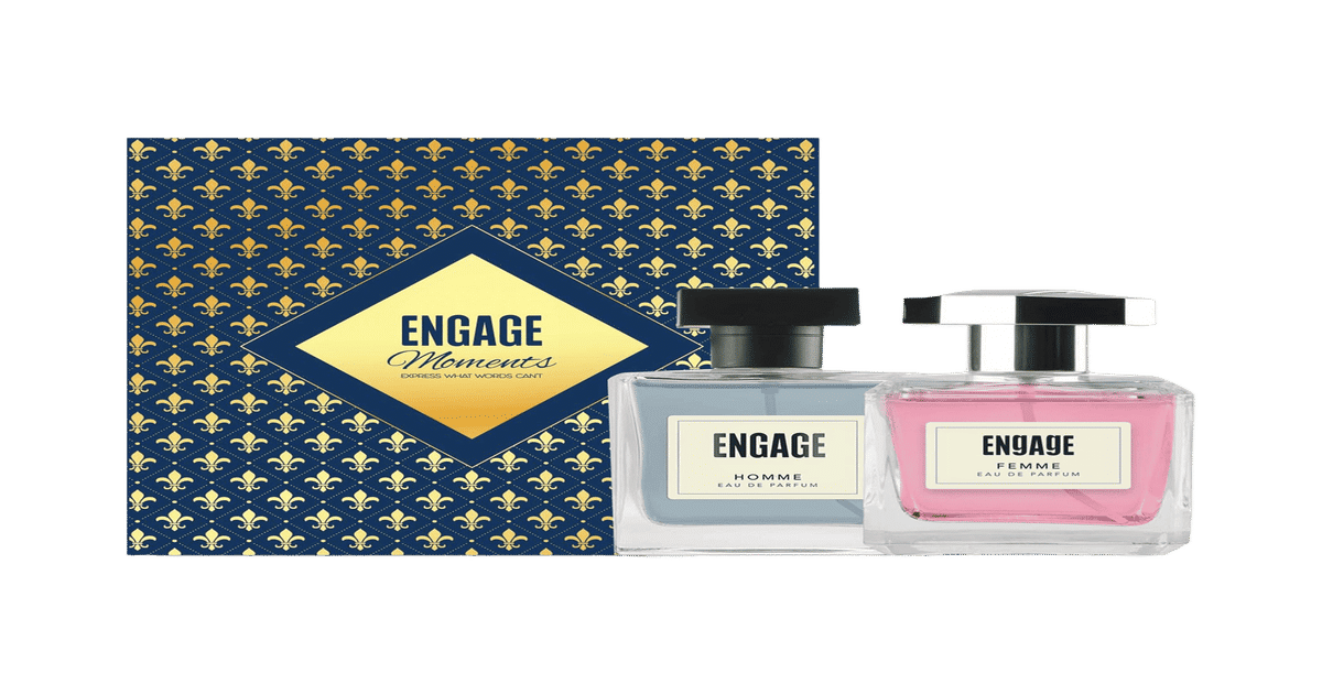 Buy Engage Gift Moments Luxury Perfume Gift Set, Long Lasting Fragrance ...