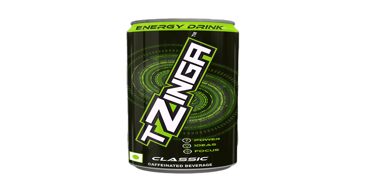 Buy Paper Boat Tzinga Classic Energy Drink Caffeinated Beverage Can ...
