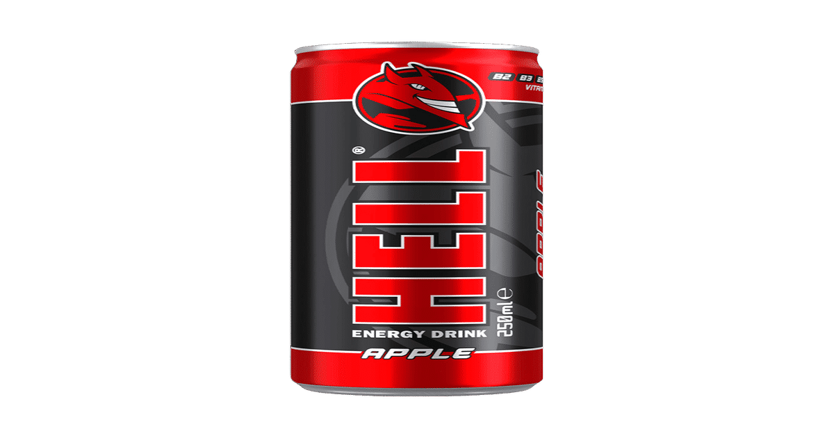 Buy HELL ENERGY Drink Apple Online (250 ml) At Best Price