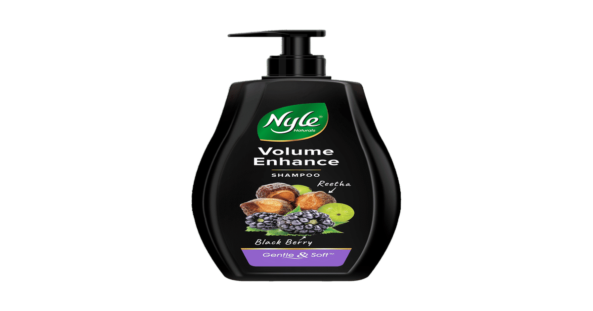 Buy Nyle Naturals Volume Enhance Shampoo With Blackberry Reetha And ...