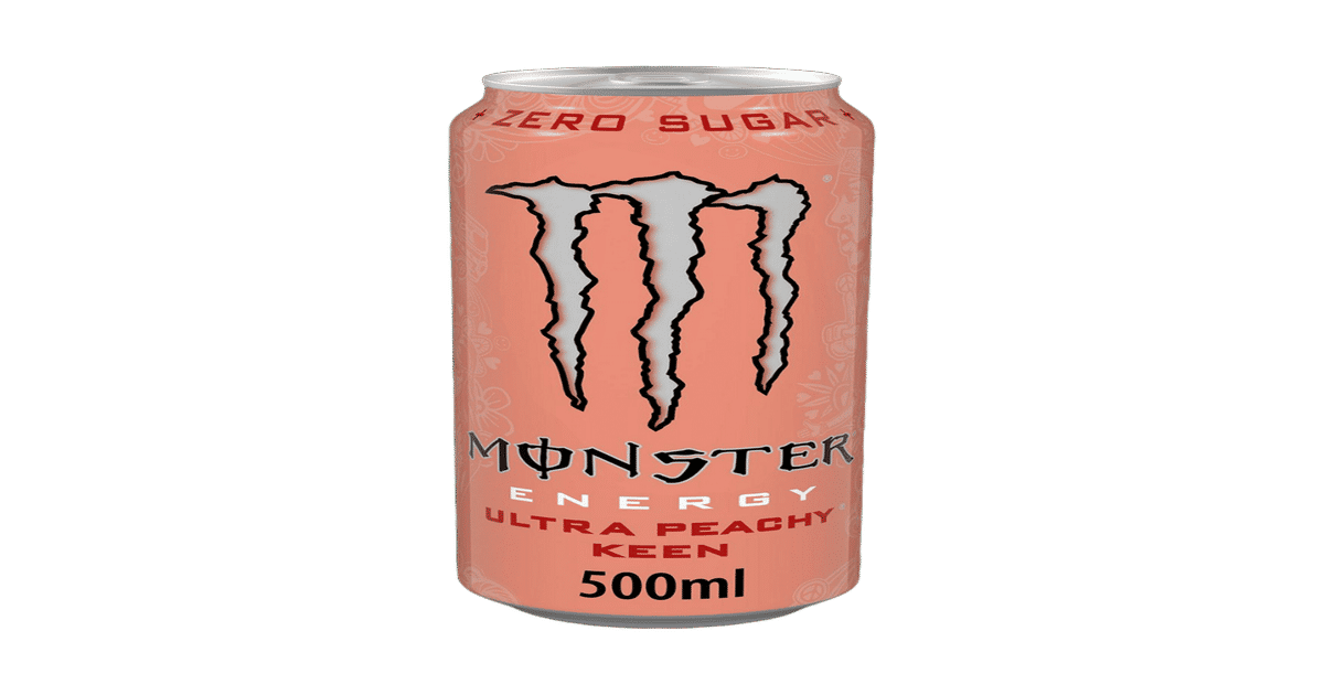 Buy Monster Energy Ultra Peachy Keen Zero Sugar Online (500 ml) At Best ...