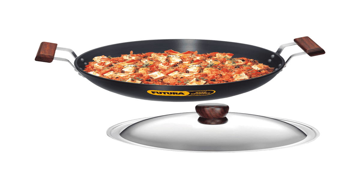 Buy Hawkins Futura Hard Anodised Deep Fry Pan with Stainless Steel Lid ...