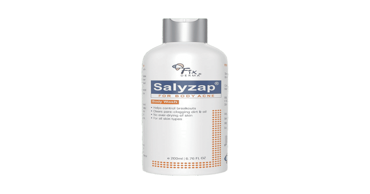 Buy Fixderma 2% Salicylic Acid Salyzap Body Wash For Acne,Non Foaming ...