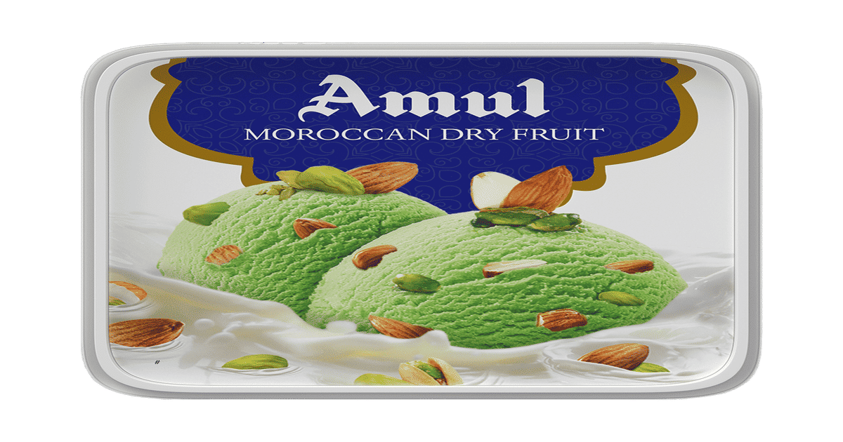 Buy Amul Moroccan Dry Fruit Ice Cream Tub Online (540 g) At Best Price