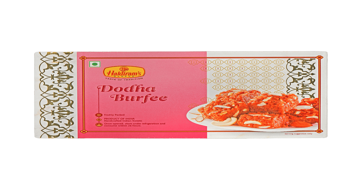 Buy Haldiram's Nagpur Dodha Burfee Online (250 g) At Best Price