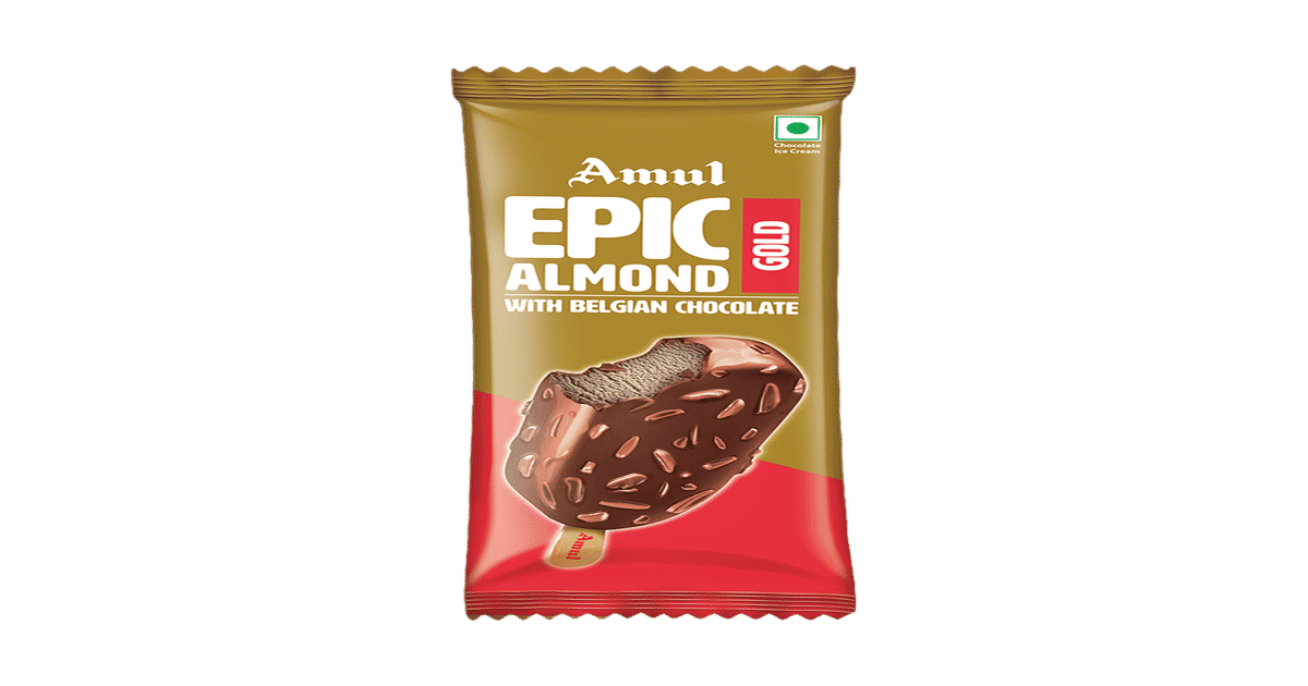 Buy Amul Gold Epic Almond Ice Cream Stick Online (80 ml) At Best Price