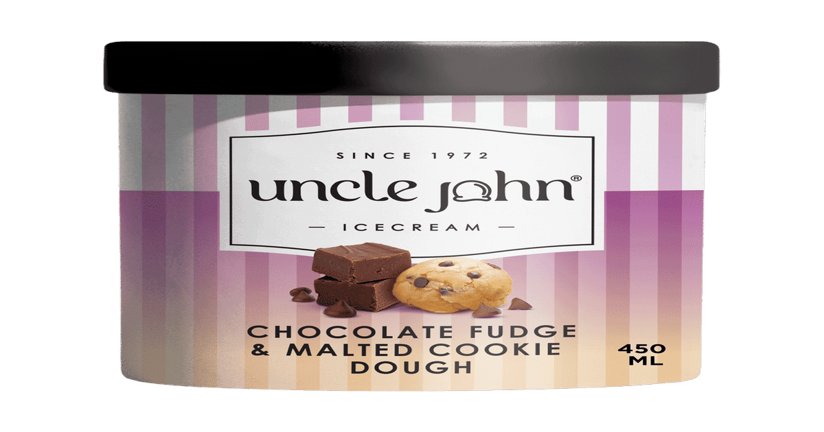 Buy uncle john Chocolate Fudge & Malted Cookie Dough Online (450 ml) At ...
