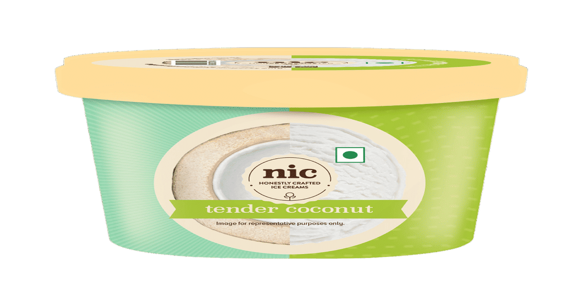 Buy NIC Ice Cream Tender Coconut Ice Cream Cup Online (100 ml) At Best ...