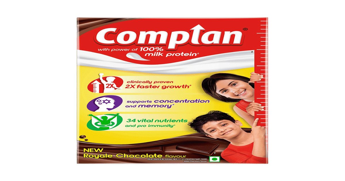 Buy Complan Nutrition Drink Powder for Children, Royale Chocolate ...