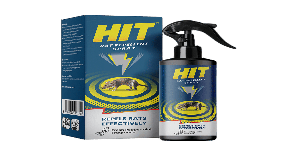 Buy Hit Rat Repellent Spray - Safe to use in Home & Cars Online () At ...
