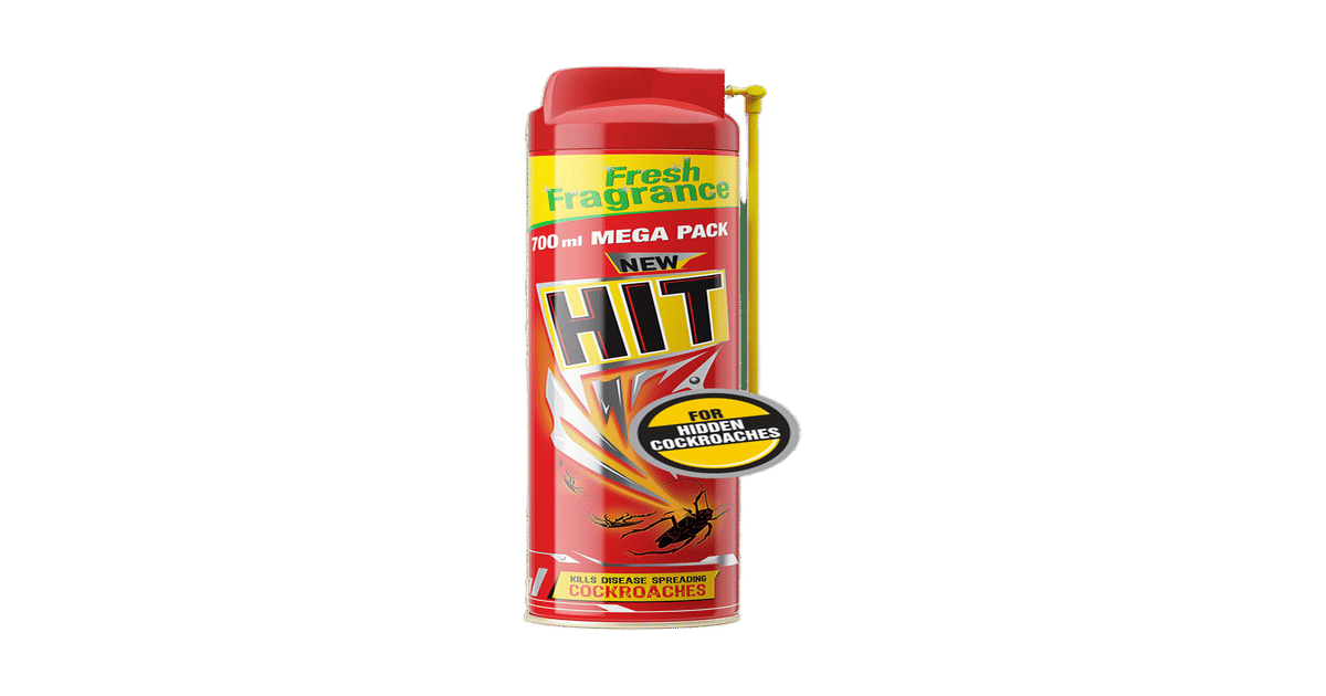 Buy Hit Crawling Insect & Instant Cockroach Killer Spray (Lal Hit ...