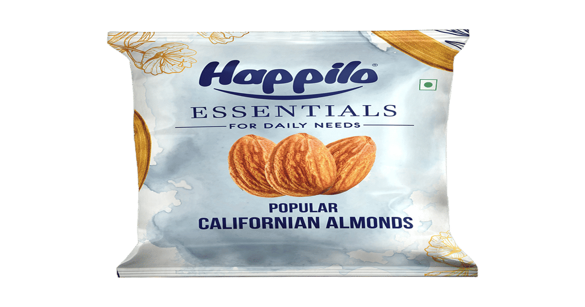 Buy Happilo Essentials Californian Popular Almond Online (500 g) At ...