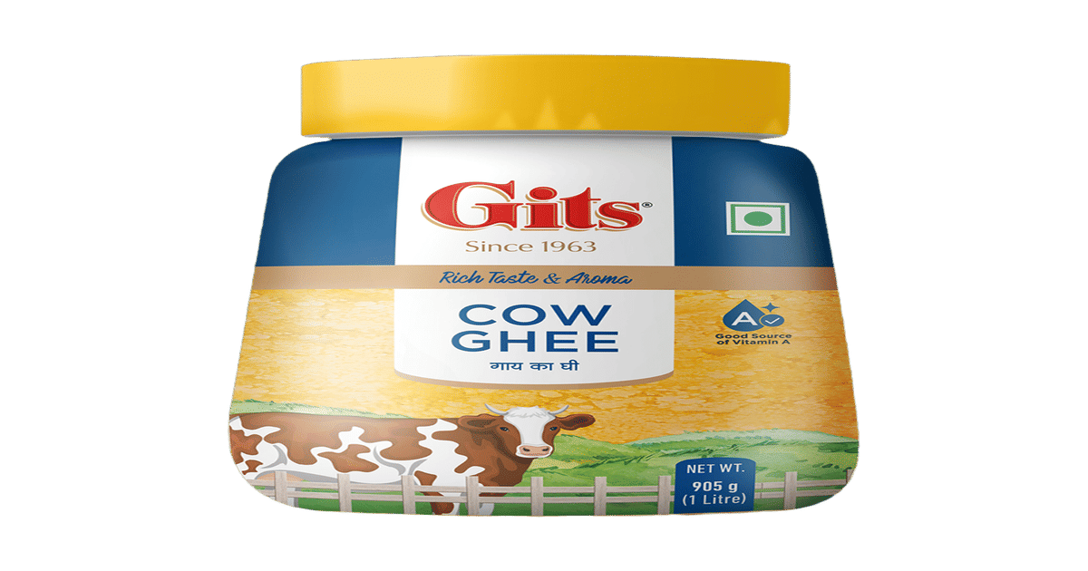 Buy Gits Pure Cow Ghee Jar Online (1 ltr) At Best Price