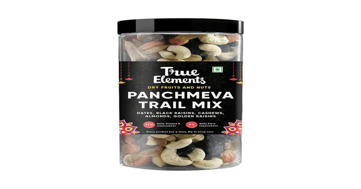 Buy True Elements Panchmewa - Cashews, Almonds, Raisins, Black Currants ...