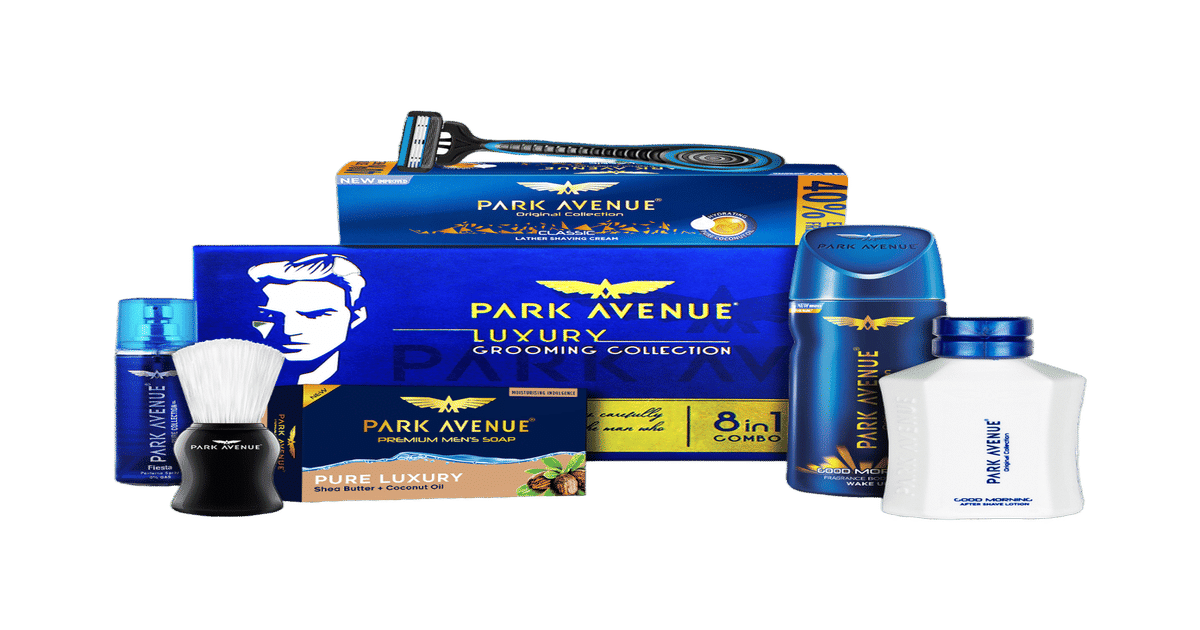 Buy Park Avenue Luxury Grooming Collection 8 in 1 Grooming Kit for Men ...