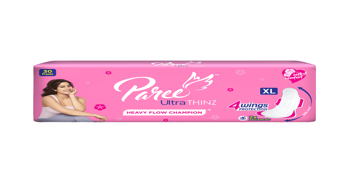 Buy Paree Ultra Thinz Soft & Rash Free Double Feathers Xl Pads, With ...