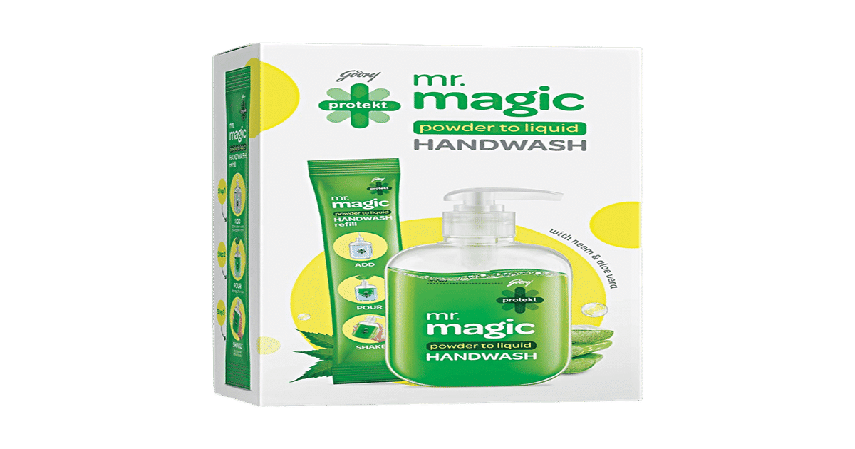 Buy Godrej Protekt Magic Powder-to-Liquid Handwash, Combi Pack - Neem ...