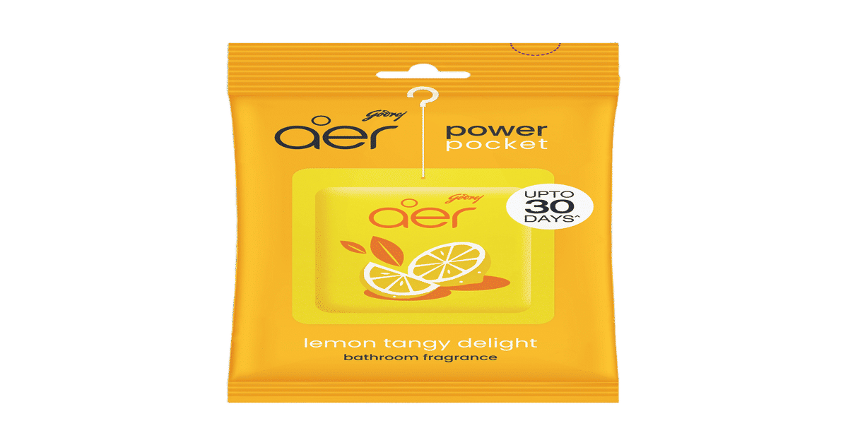 Buy Godrej Aer Power Pocket Bathroom and Toilet Air Freshener (Lemon ...