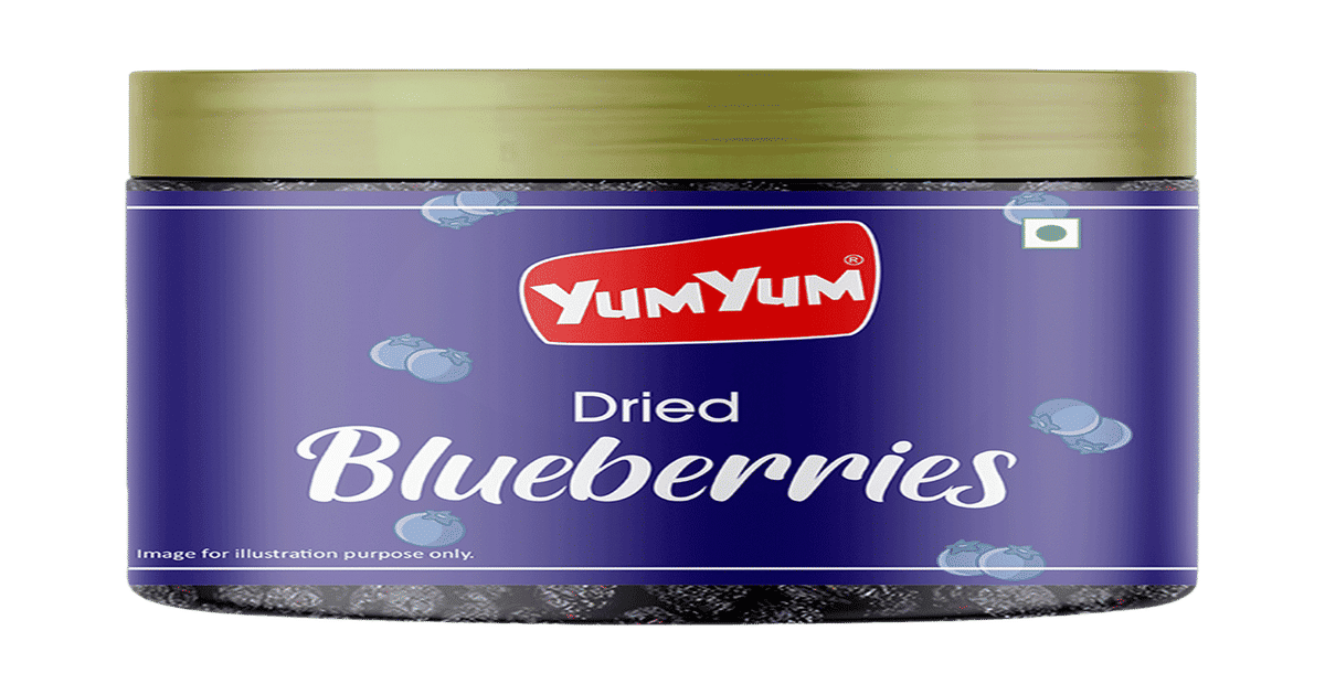 Buy YUM YUM Dried Blueberries Online (200 g) At Best Price