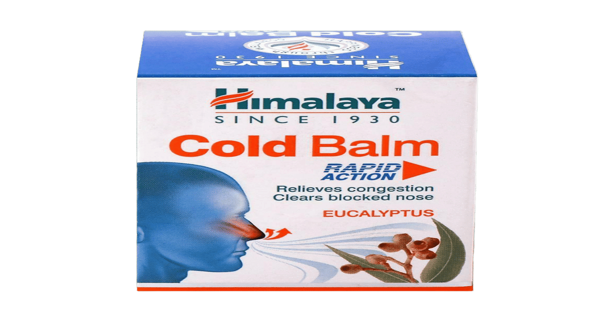 Buy Himalaya Cold Balm Rapid Action with Eucalyptus Online (45 g) At ...