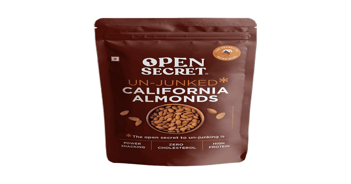 Buy OPEN SECRET Premium California Almonds | High Fibre Healthy Snacks ...