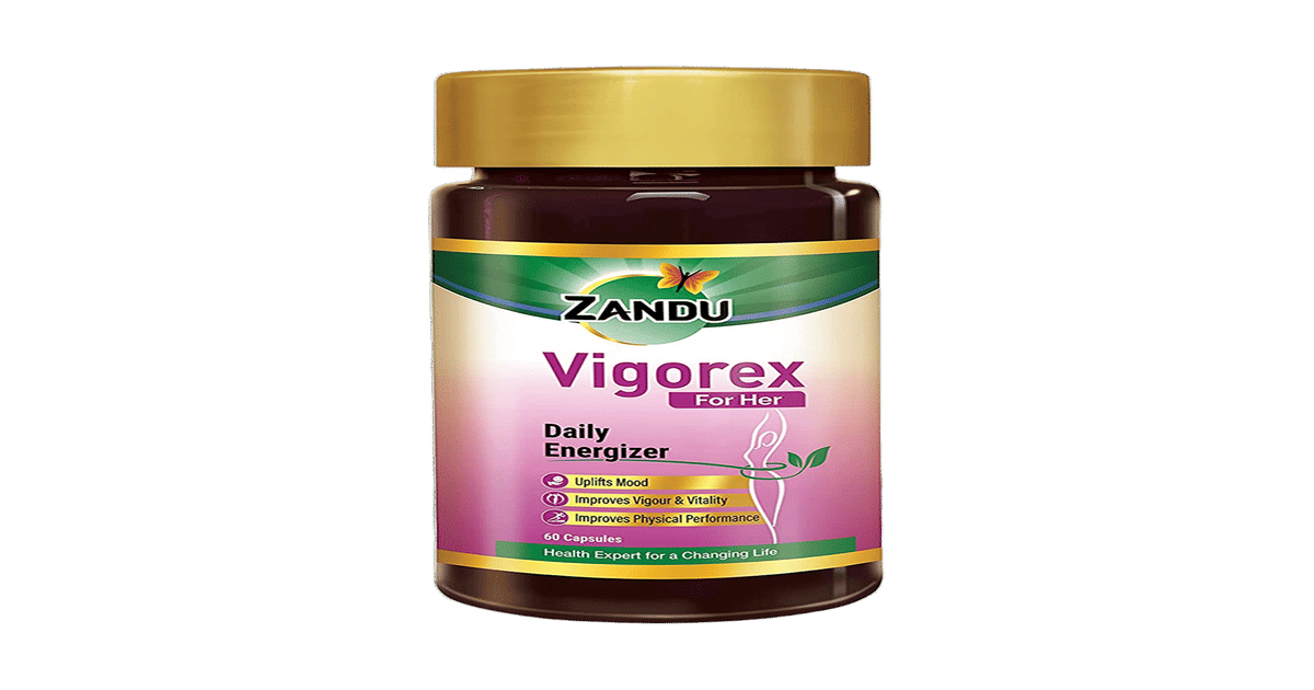 Buy Zandu Vigorex For Her,100% Natural & Safe, Boosts Her Energy ...