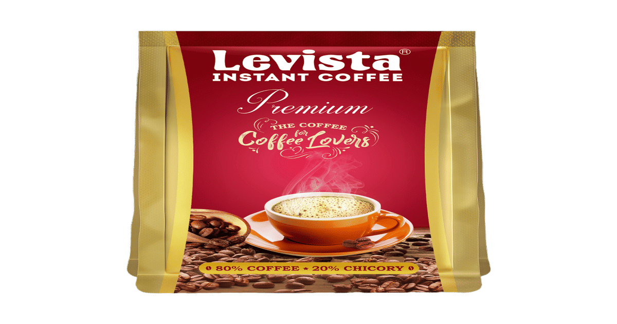 Buy Levista Premium Instant Coffee Chicory Mix 80:20 Pouch Online (100 ...