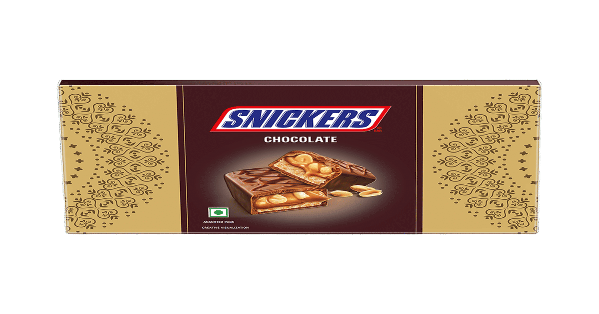 Buy Snickers Gift Pack | 8 Bars | Peanut , Butterscotch, BerryWhip ...