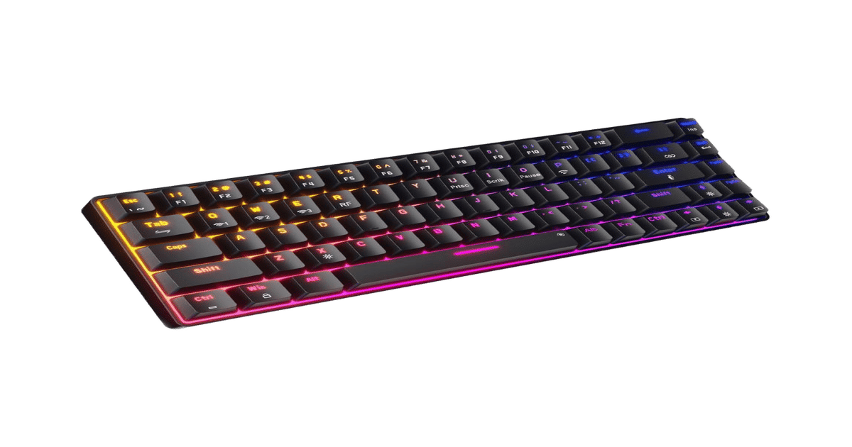 Buy Portronics Hydra 10 Mechanical Wireless Keyboard - Black Online (1 ...
