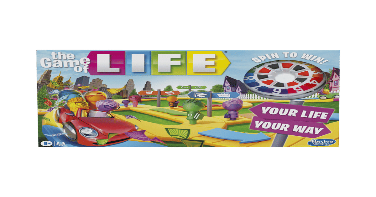 Buy Hasbro Gaming The Game Of Life Family Board Game For 24 Players ...
