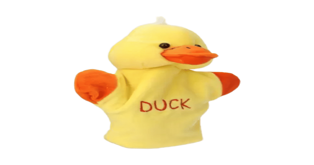 Buy Playtoons Supersoft Duck Hand Puppet Yellow - 20 cm Online (1 Piece ...
