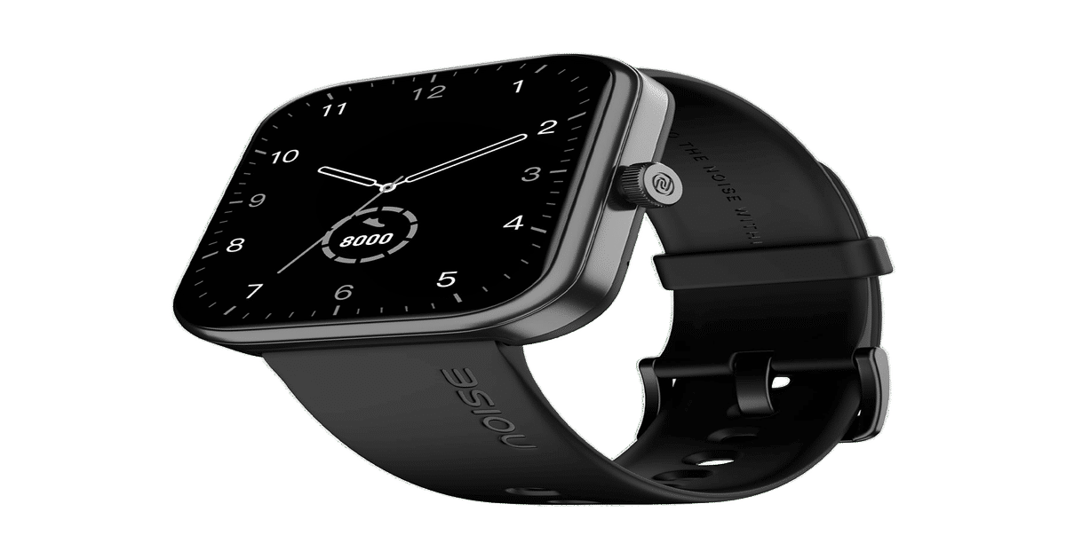 Buy Noise Caliber 3 Go Smart Watch (Jet Black) Online (1 Piece) At Best ...
