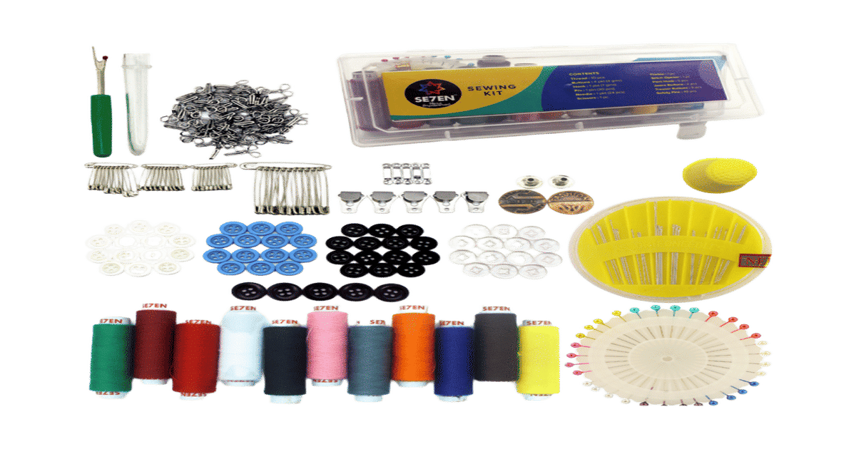 Buy SE7EN Sewing Kit Box (Multicolor) Online (1 pack) At Best Price