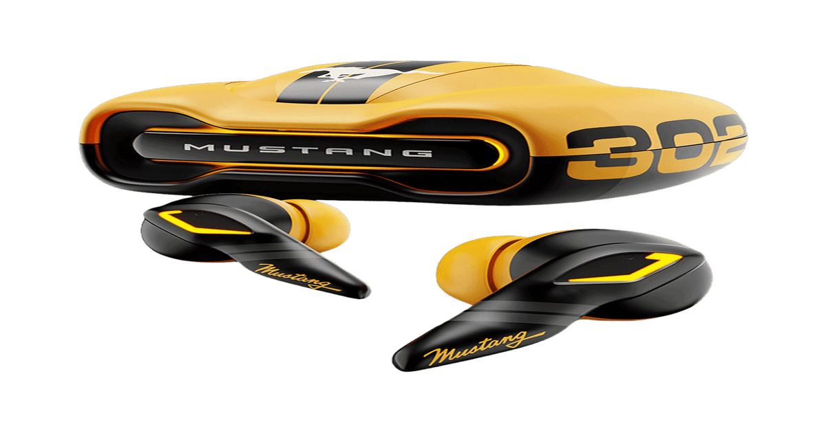 Buy GOBOULT X Mustang Newly Launched Torq Tws Earbuds 60H Playtime ...