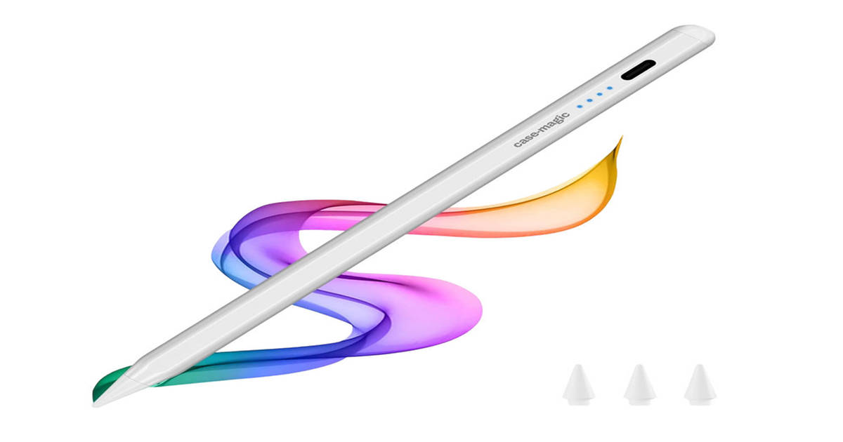 Buy Case Magic iPad Pencil Active Stylus Pen With Palm Rejection, High ...
